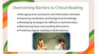 Mastering Critical Listening and Reading for Professional Success | PPTX
