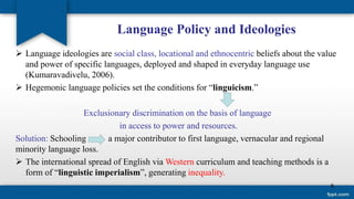 Critical literacy and second language learning luke and dooley | PPT