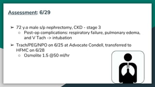 Critically ill patient on ventilation with transaminitis after nephrectomy | PPTX | Substance ...
