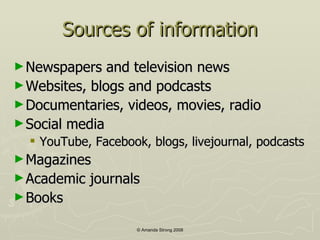 Critically Reading And Assessing Sources | PPT
