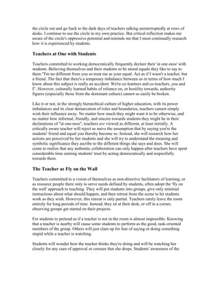 Critically reflective teaching | PDF