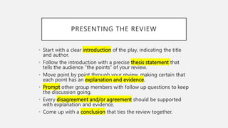 CRITICALLY REVIEWING A DRAMA.pptx