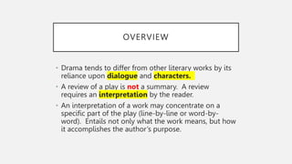 CRITICALLY REVIEWING A DRAMA.pptx