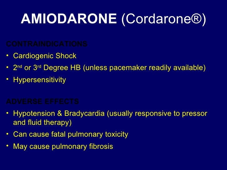 Critical Medications