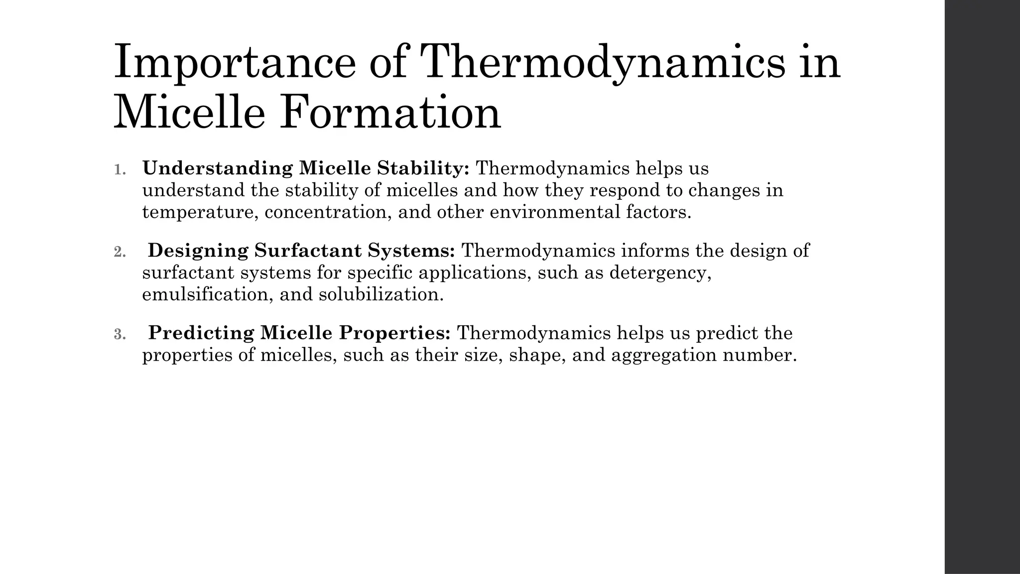 Critical Micelle Concentration microemulsions reverse micelles | PPTX