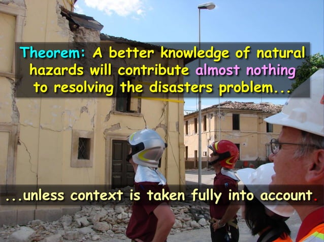 A Critical Overview of Disaster Theory | PPT