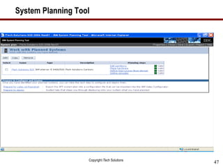 Critical overview of HMC IBM i FSP and firmware | PDF