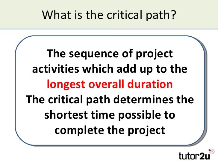 critical-path-analysis