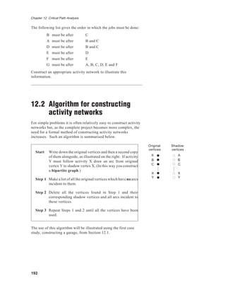 Critical path analysis | PDF