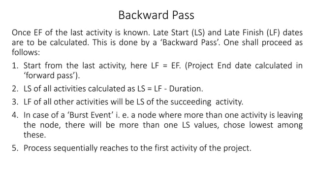 Critical path lecture by EDP.pptxbdhshsjjdj | PPT