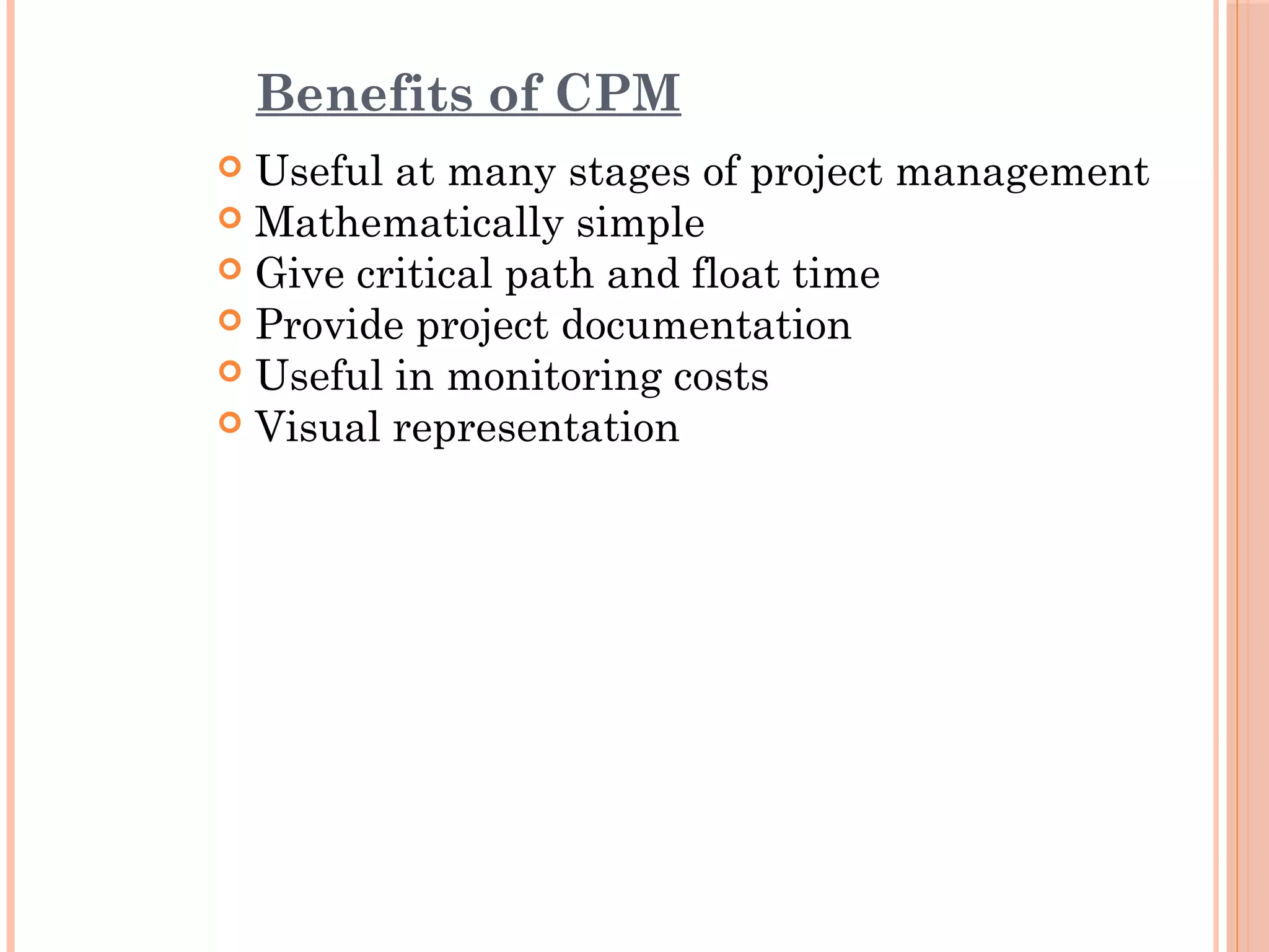 Critical path method | ODP