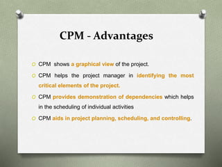 CPM - Critical Path Method | PPTX