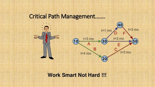 Critical Path Cartoon