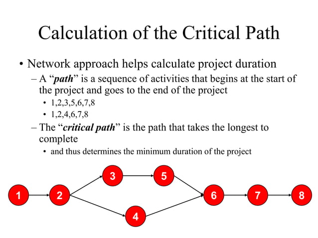Critical Path Ppt | PPTX
