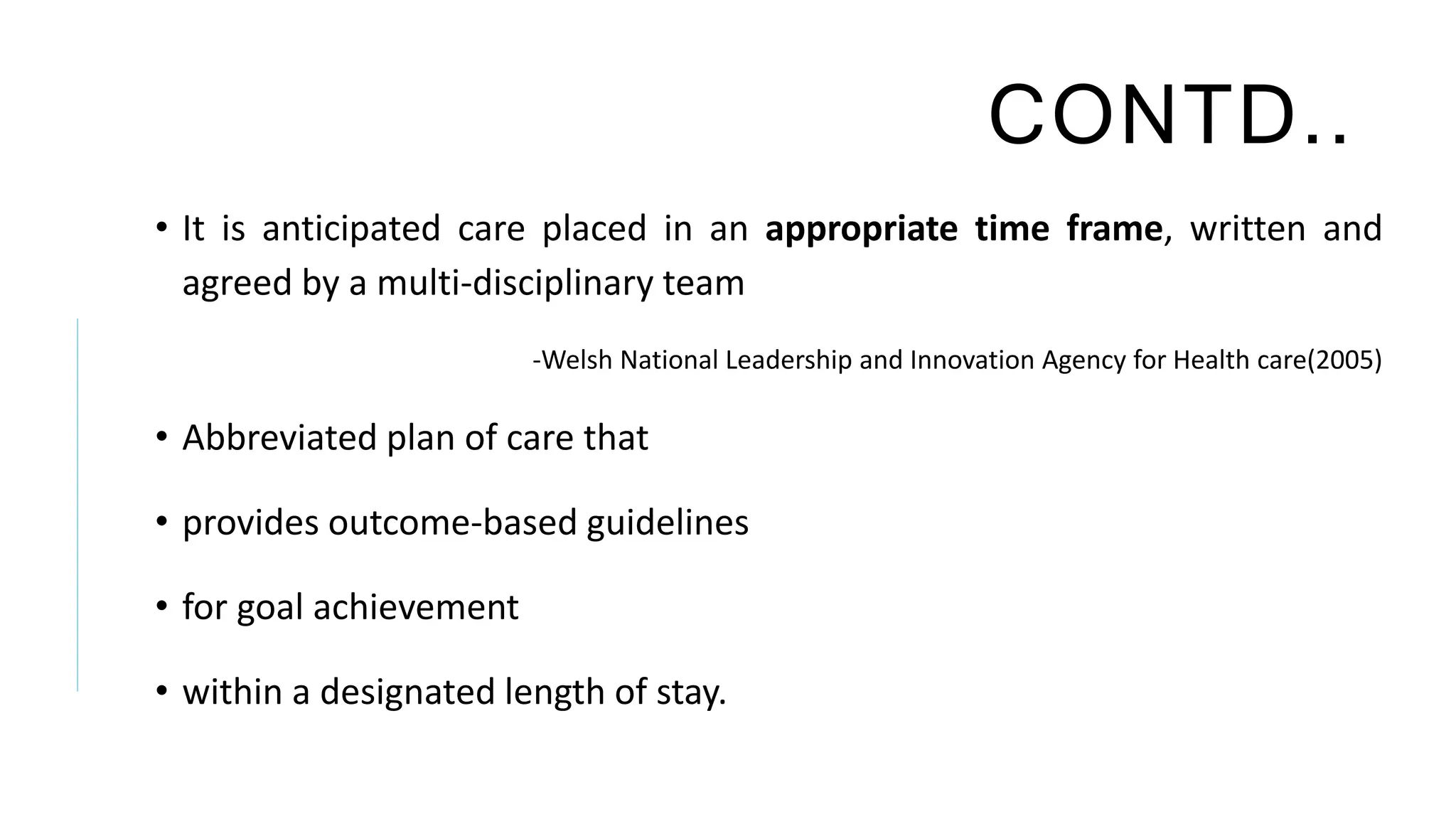 Critical pathway of care,concept mapping by Velveena M | PPT