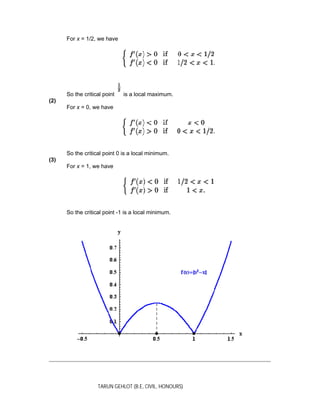 Critical Point Graph