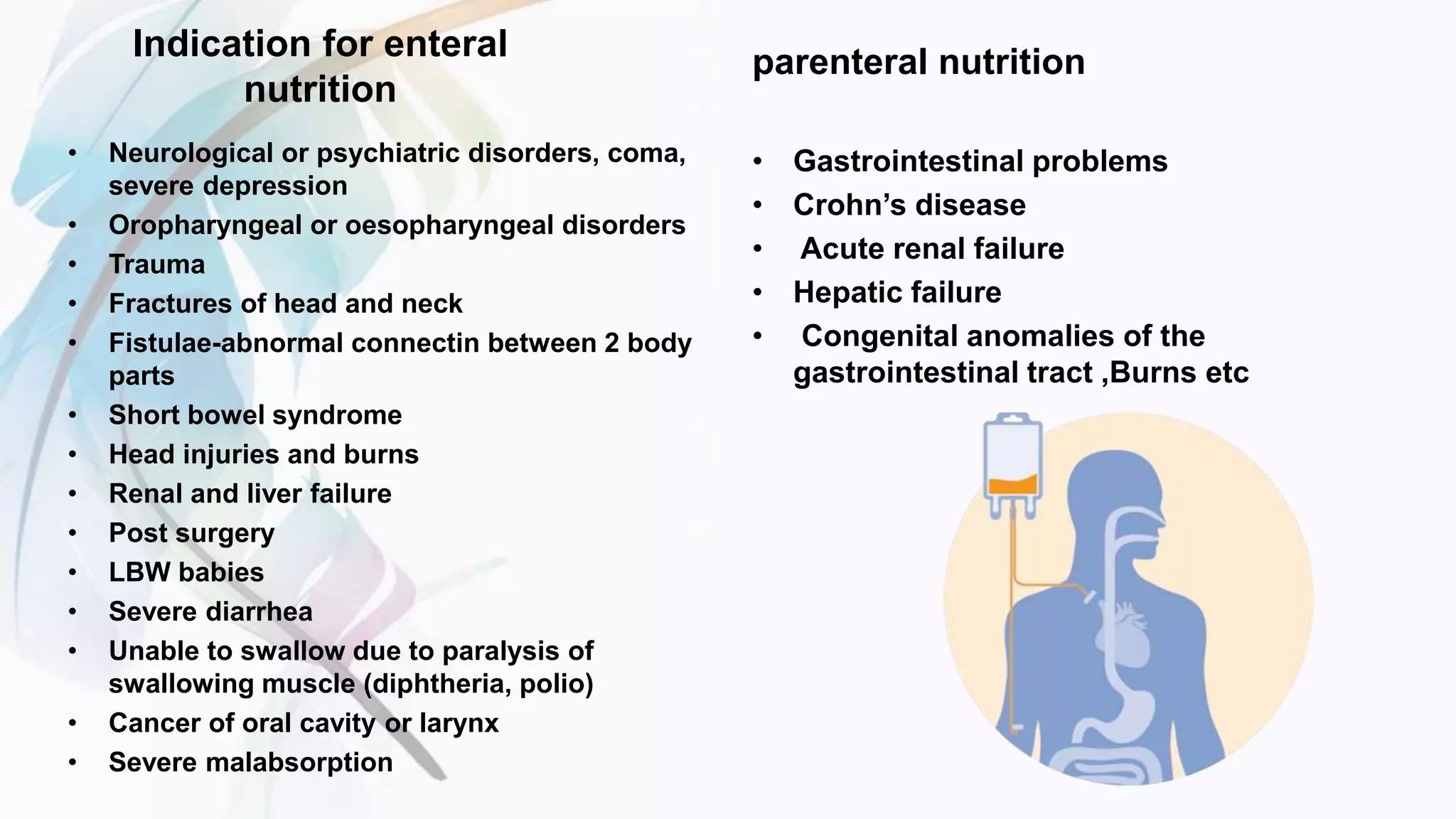 Nutrition in critical care pptx | PPTX