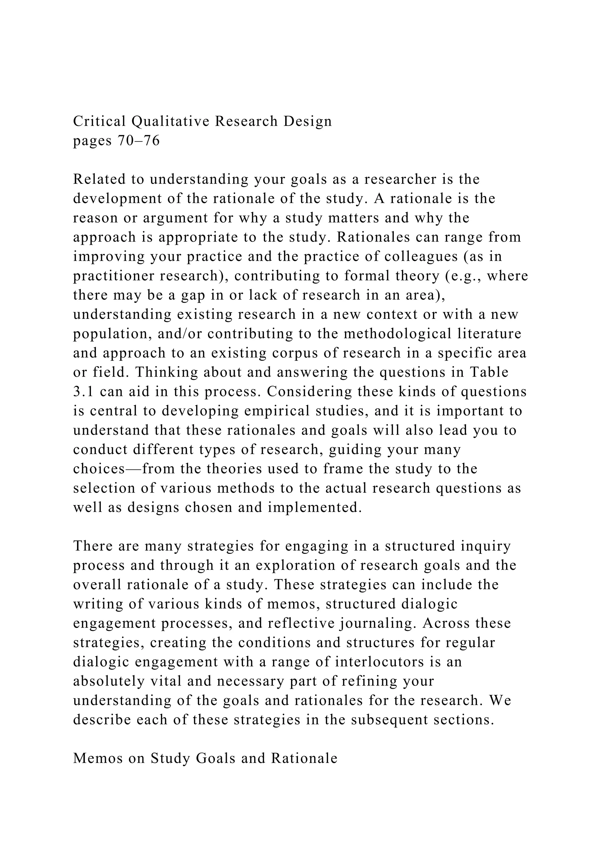 Critical Qualitative Research Designpages 70–76Related to un.docx