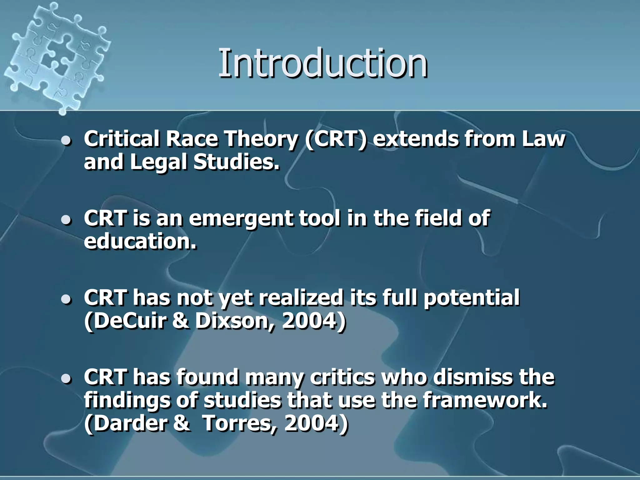 Critical race theory | PDF
