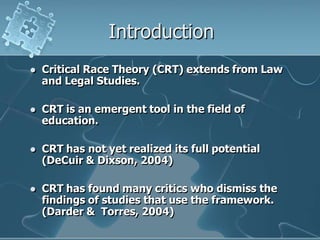 Critical race theory | PDF