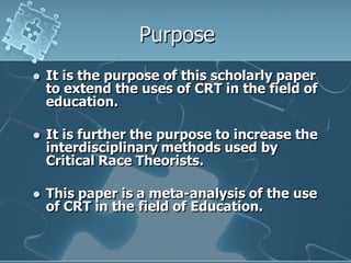 Critical race theory | PDF