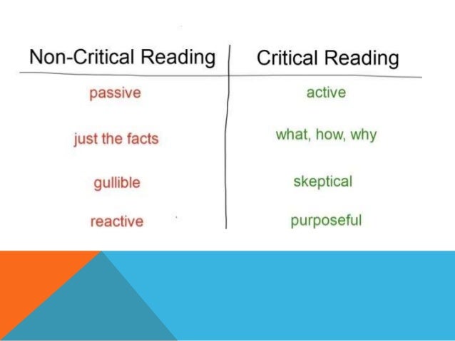 Critical Reading critical-reading