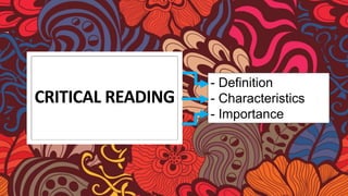 Critical Reading.pptx