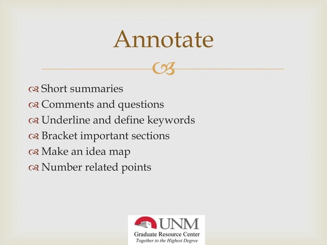 Critical reading and annotation skills | PPTX | Books and Literature
