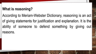 CRITICAL READING AS REASONING reading.pptx