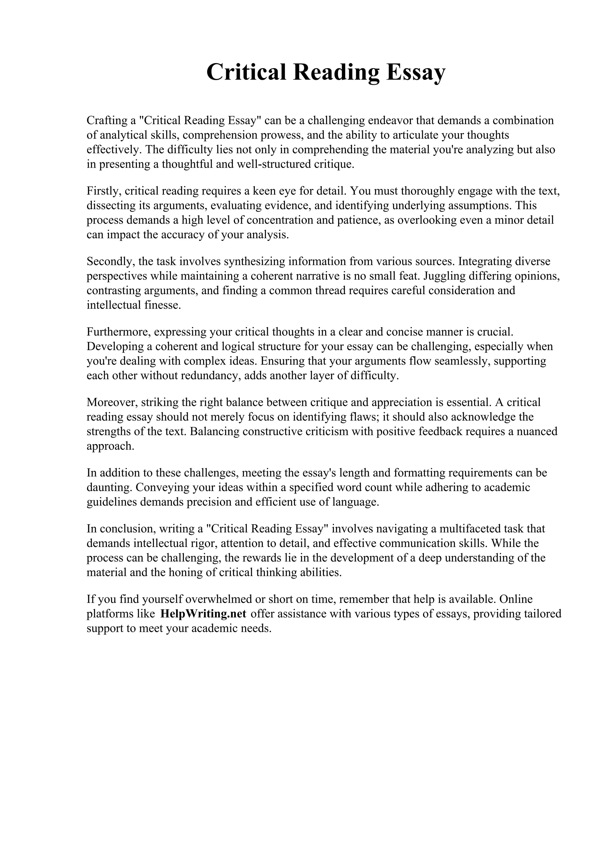 Critical Reading Essay.pdf