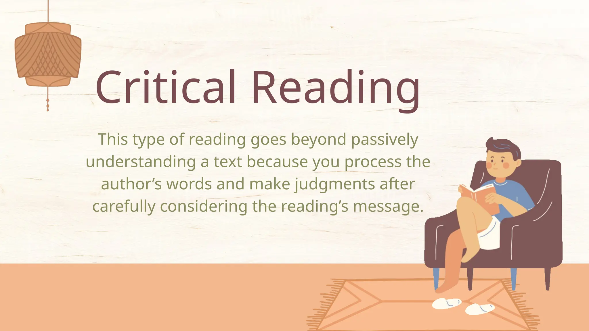 Critical Reading Skills Presentation Pptx