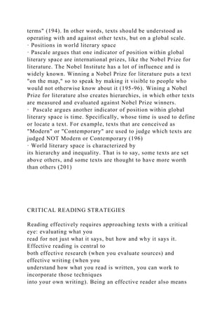 Critical Reading StrategiesThe University of Minnesota published.docx