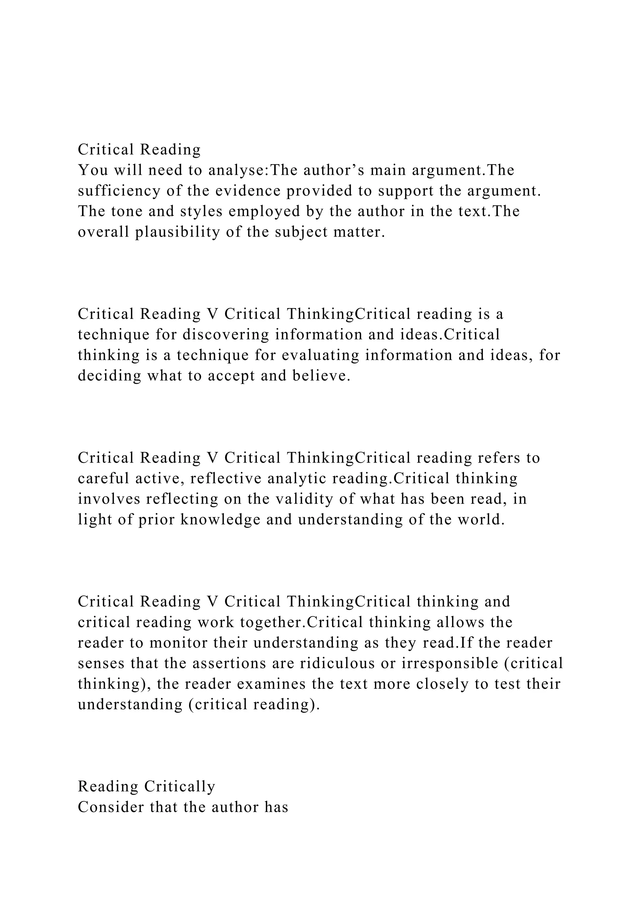 Critical Reading, Thinking and Writing.docx