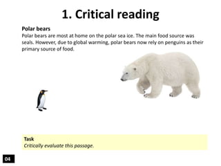 Critical reading | PPT