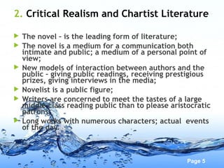 Critical realism in world literature.... | PPT