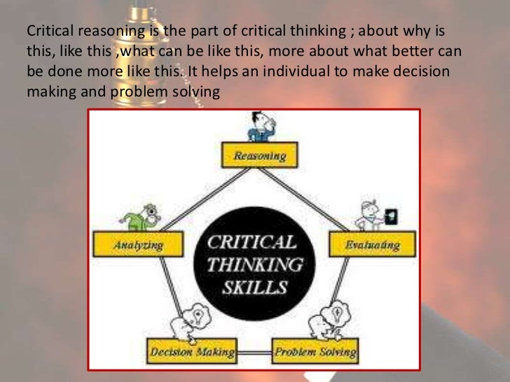 Critical reasoning