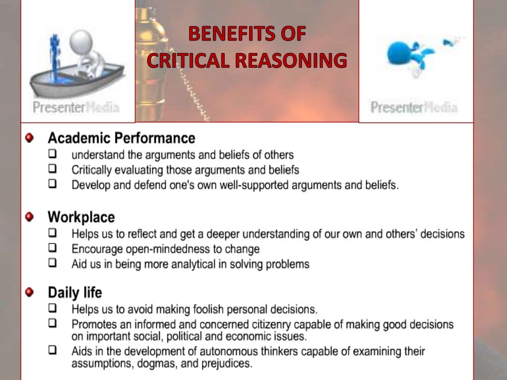 Critical reasoning