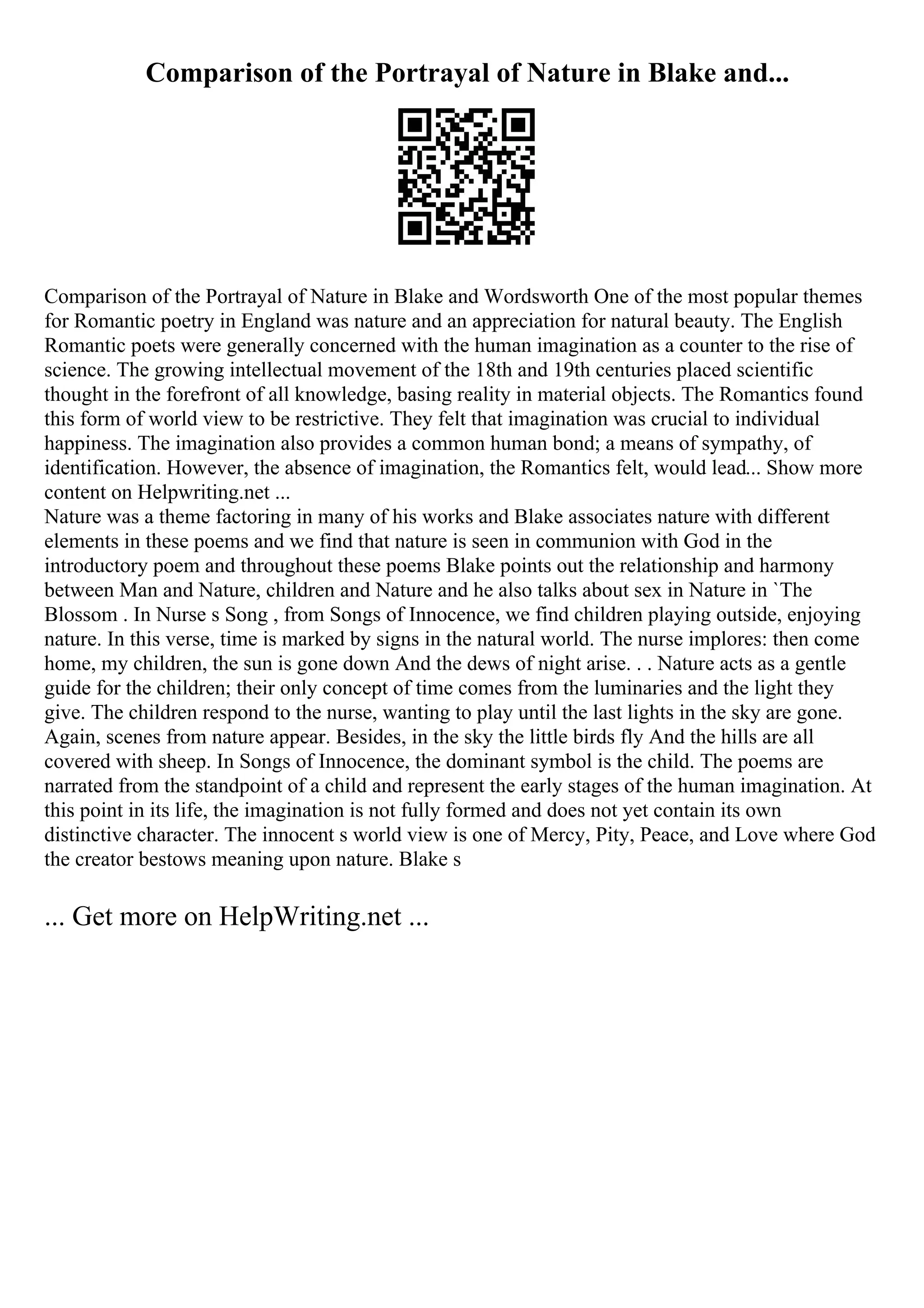 Critical Reflection Essay Samples | PDF