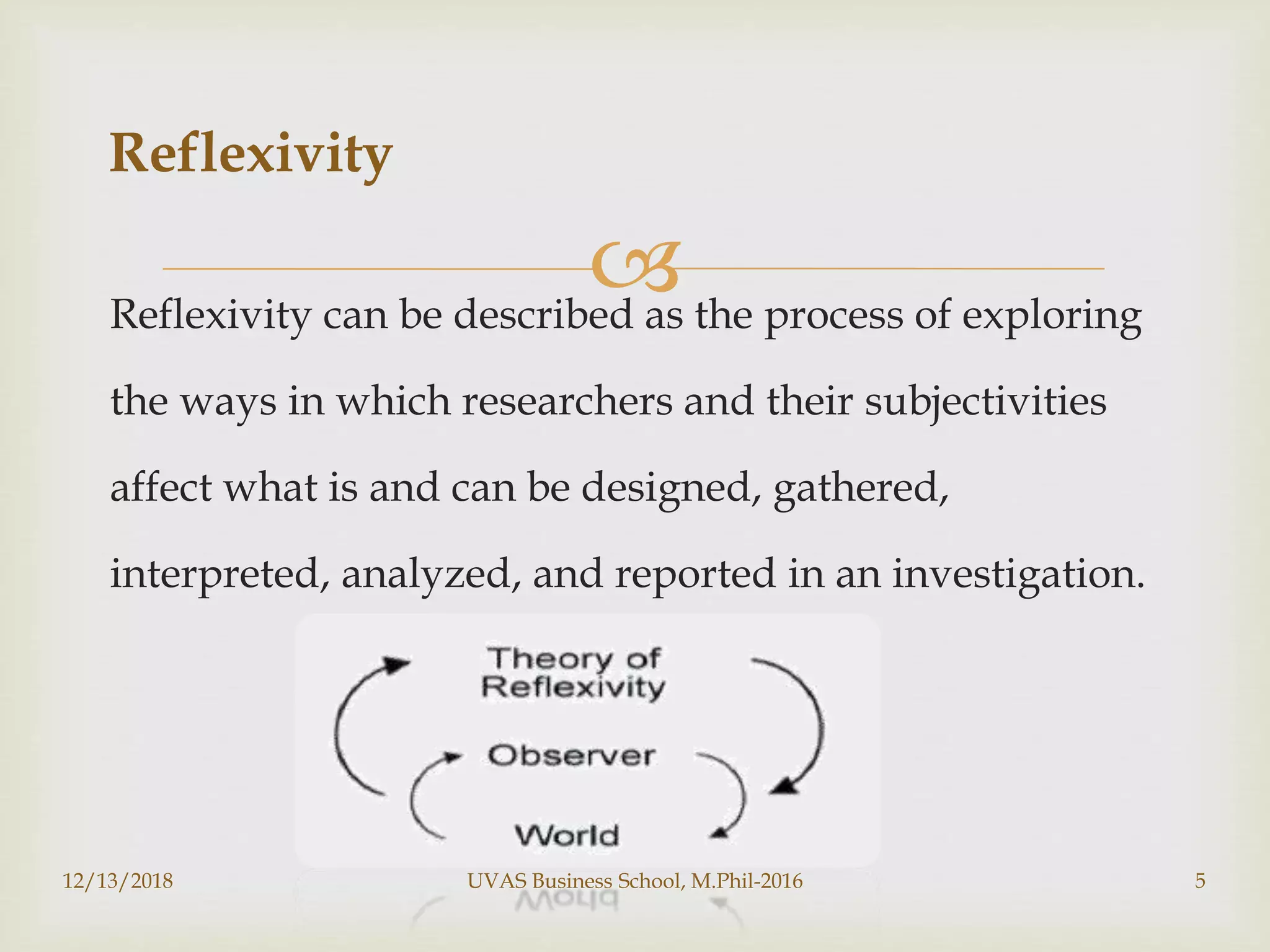 Critical reflexivity | PPTX