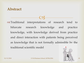 Critical reflexivity | PPTX