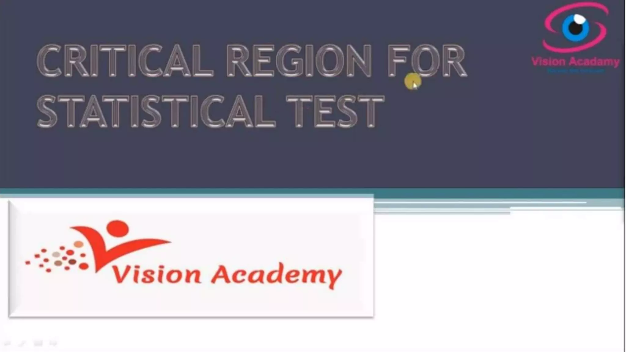 Critical Region for Hypothesis Testing | PPTX