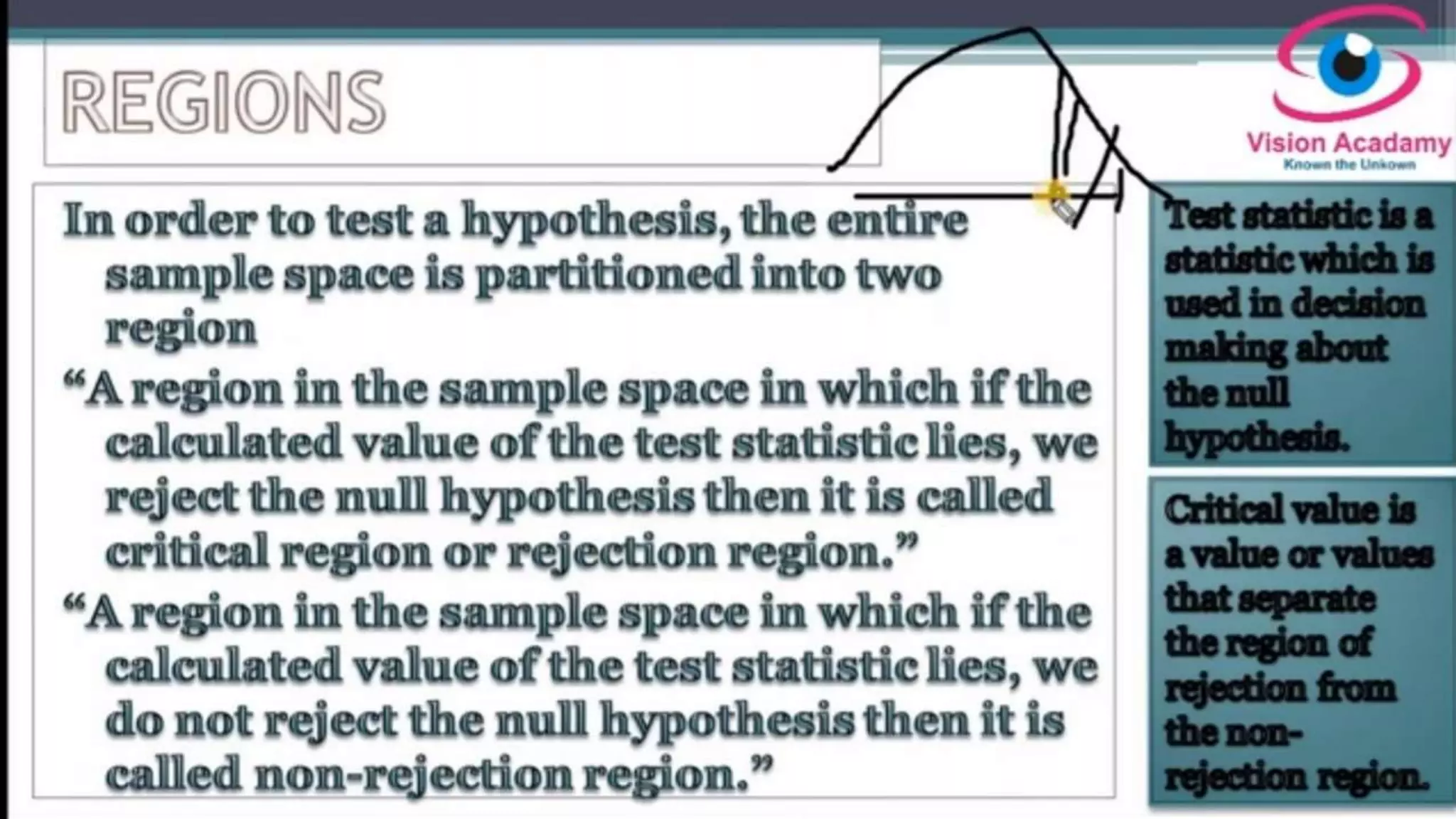 Critical Region for Hypothesis Testing | PPTX