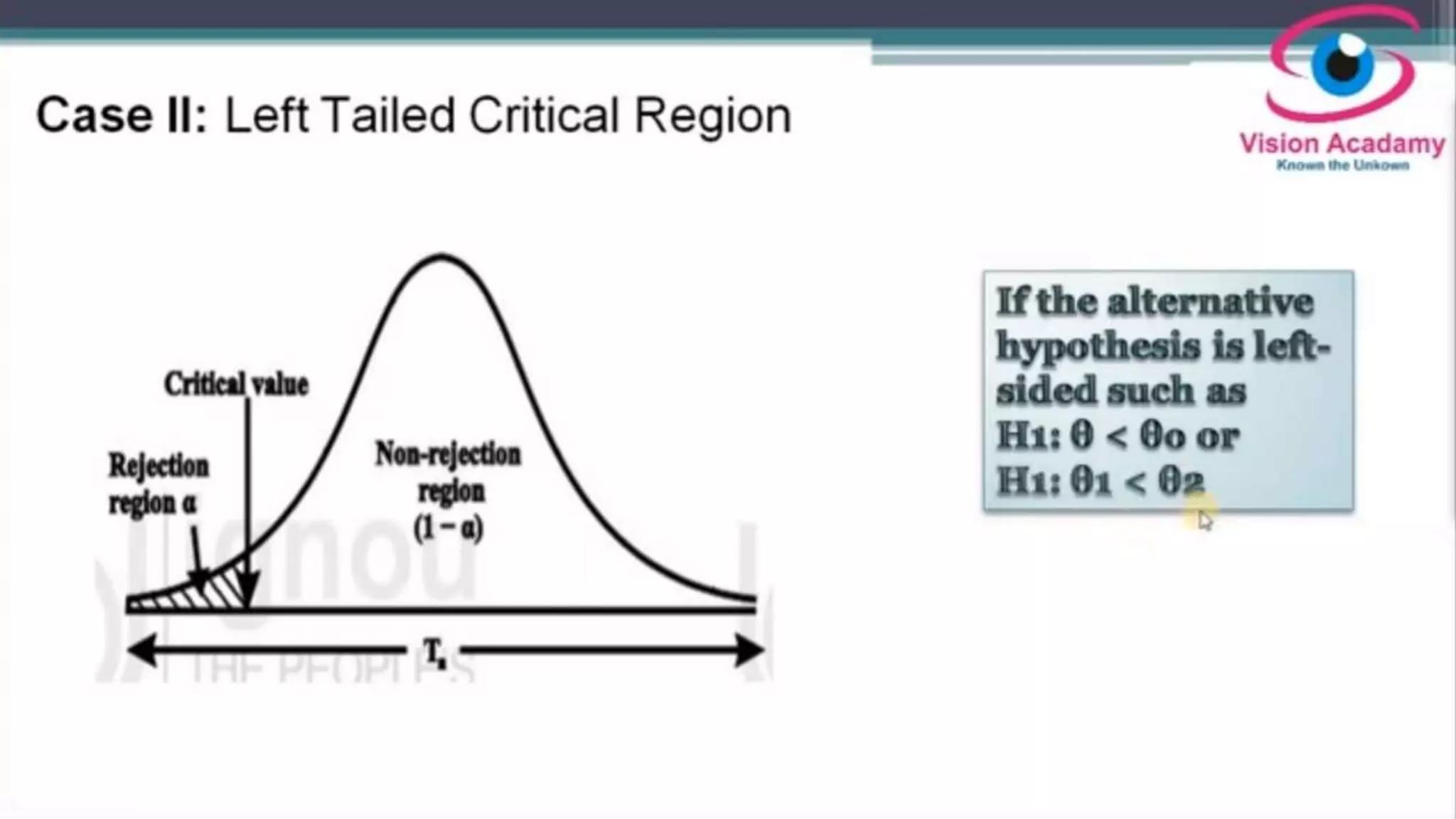 Critical Region for Hypothesis Testing | PPTX