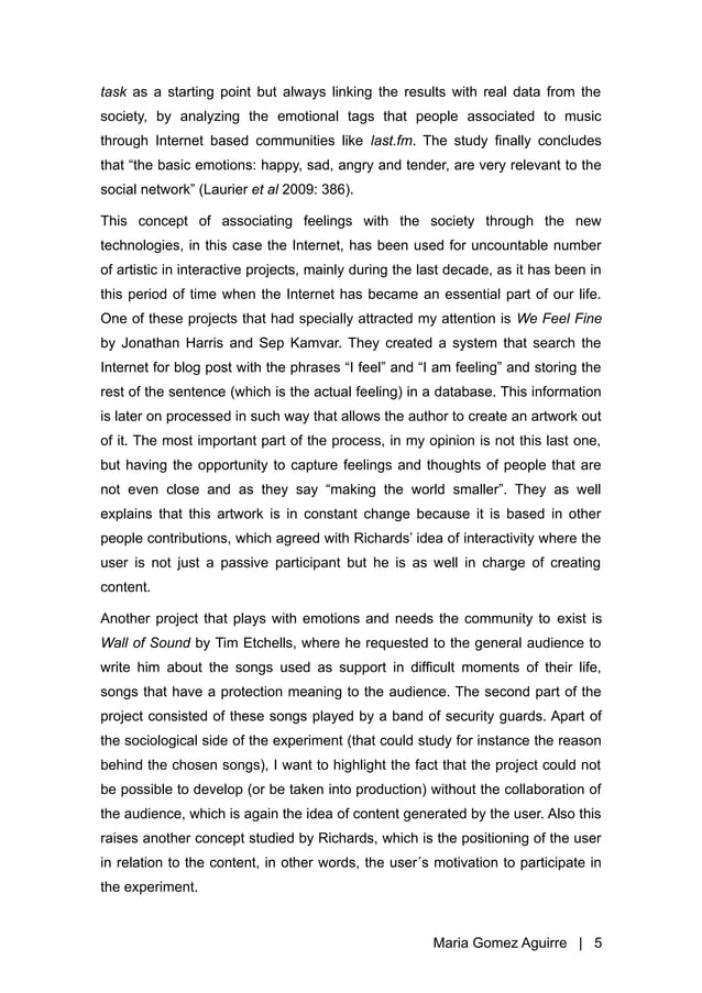 Responsive Environments - Critical report | PDF