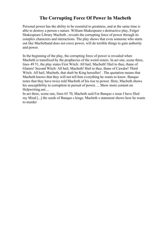 Critical Response Essay Example | PDF