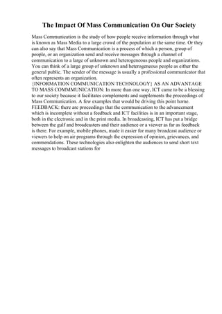 Critical Response Essay Example | PDF