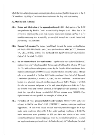Critical Review (drug toxicity testing using organ on chip) | PDF