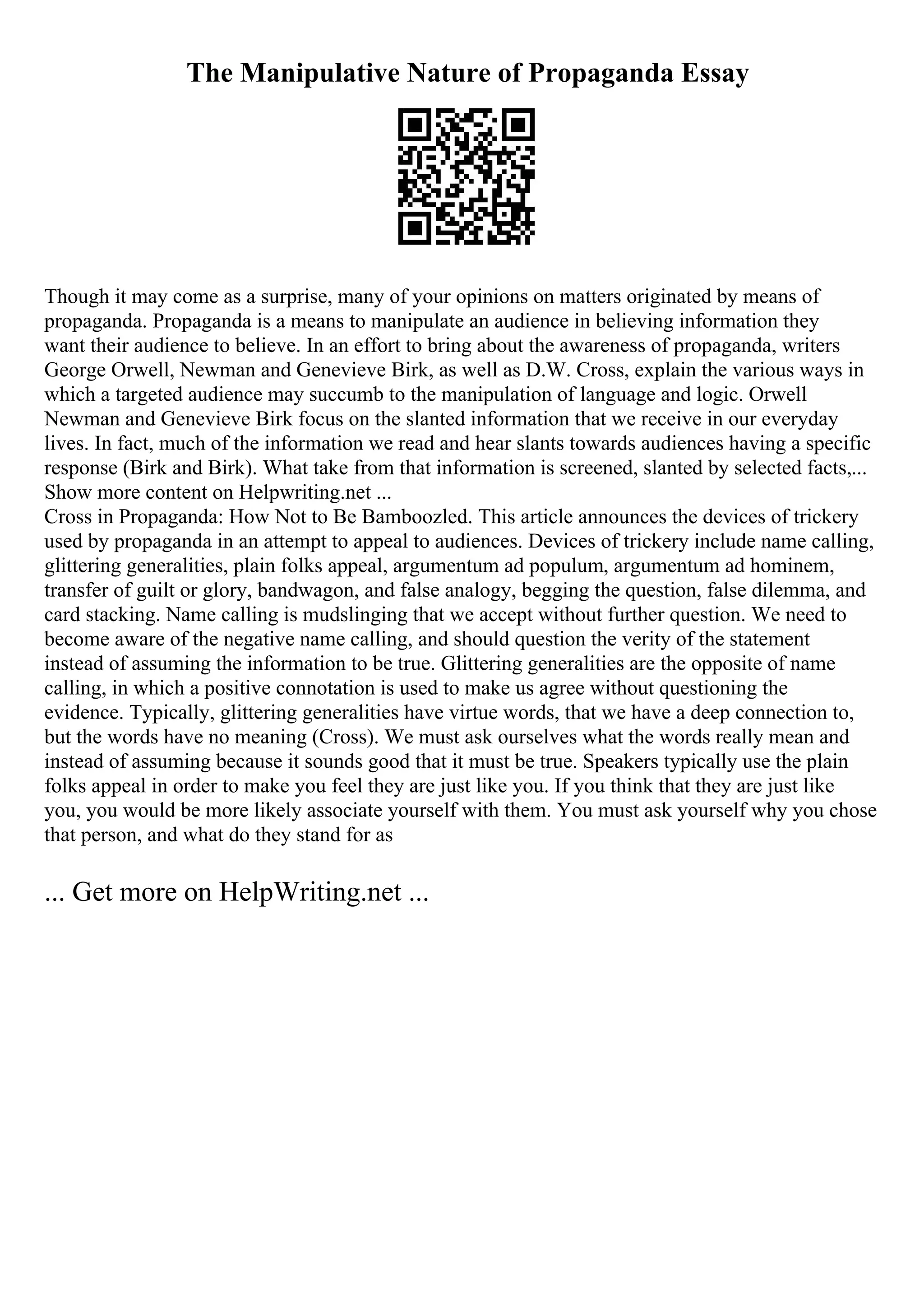 Critical Review Essay Example Psychology | PDF