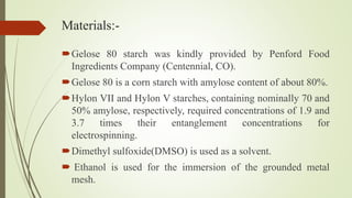 Electrospinning | PPTX