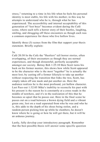 Critical Review No. 4 (Professor’s Choice Boyz ‘N the Hood, 199.docx